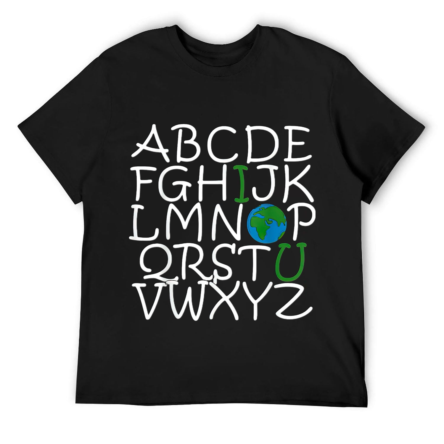 Alphabet Earth Day Every Day ABCs Save Planet Teacher Kids T-Shirt ...