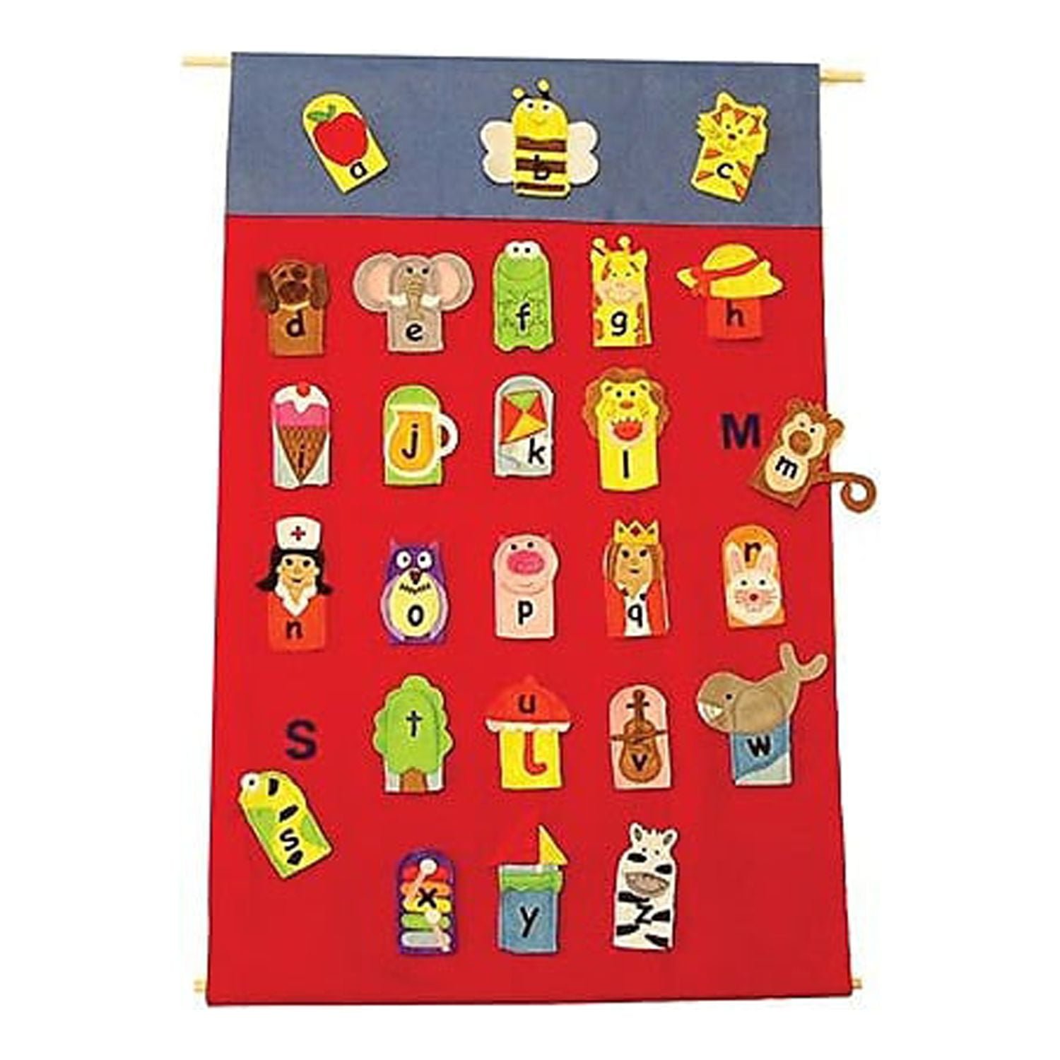Alphabet Finger Puppets & Wall Chart - Walmart.com