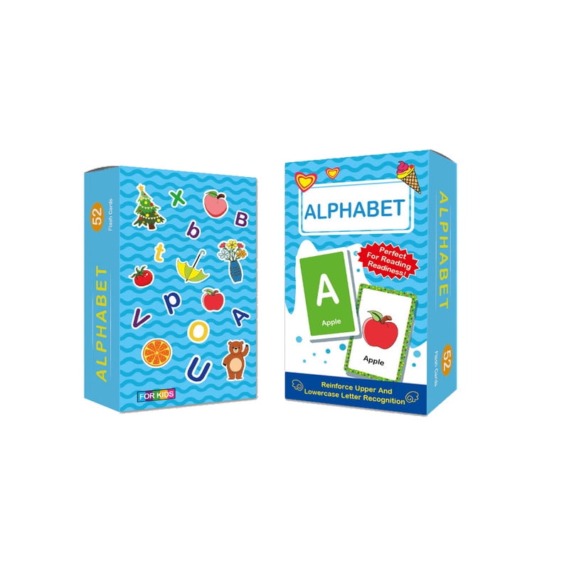 Alphabet Flash Cards for Toddlers: Teach Toddler ABC Letters & Words ...
