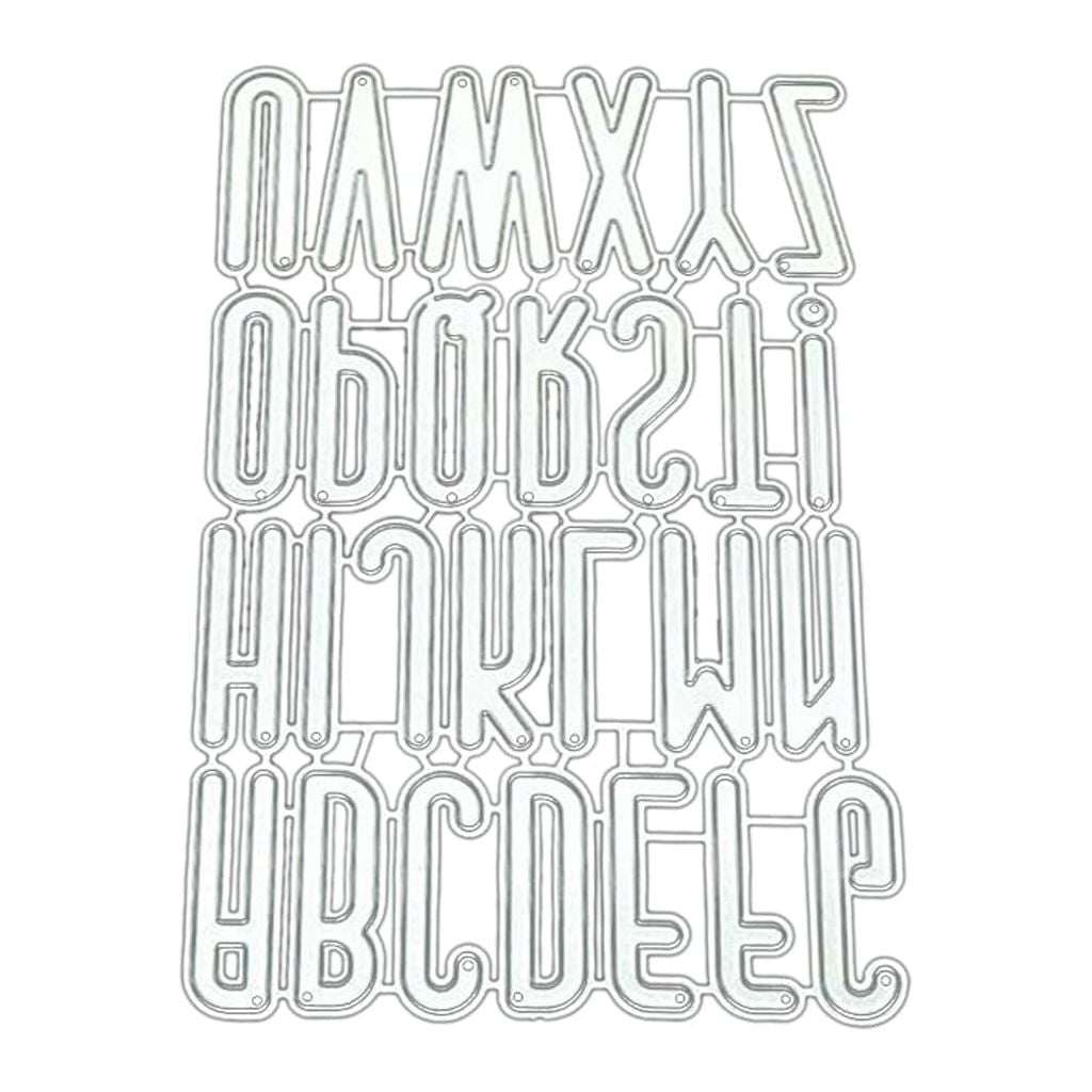 Alphabet Group Theme Metal Die Cuts Cutting Dies Cut Stencils for DIY ...