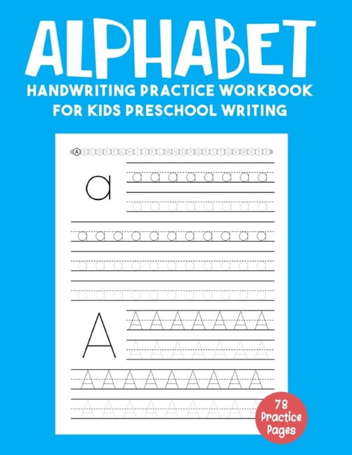 Alphabet Handwriting Practice Workbook for Kids Preschool Writing ...