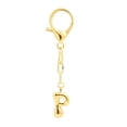 Alphabet Keychain For Everyday Use – Minimalist Letter Charm Key Ring ...