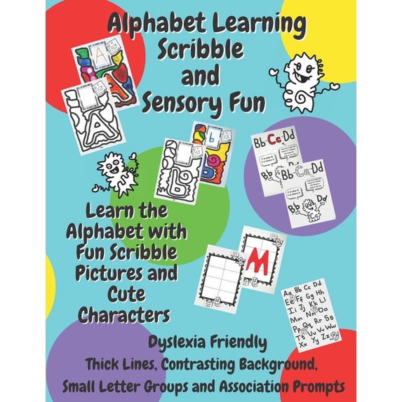 Alphabet Learning Books Alphabet Learning Scribble and Sensory Fun ...