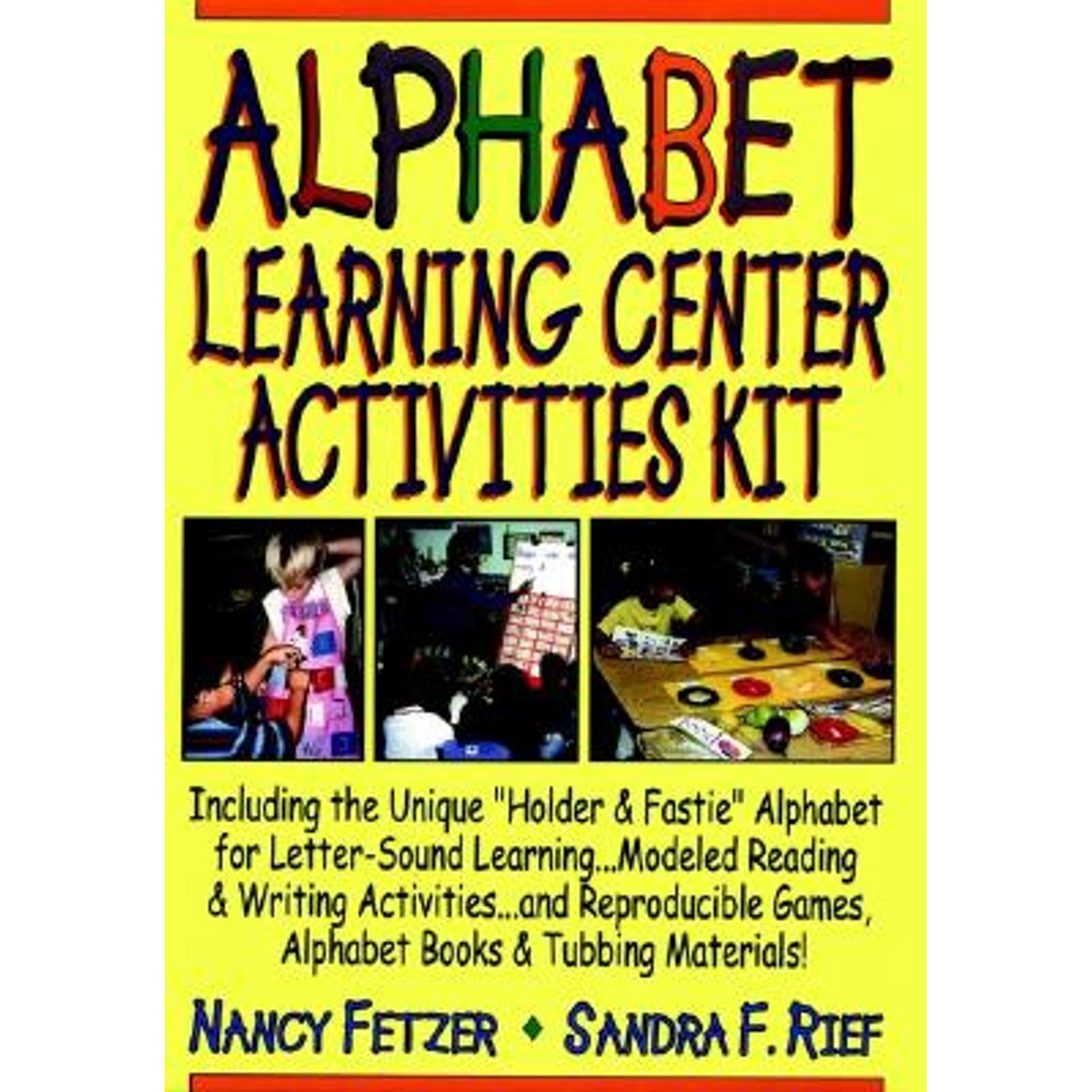 Pre-Owned Alphabet Learning Center Activities Kit Paperback - Walmart.com