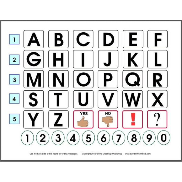 Alphabet Board