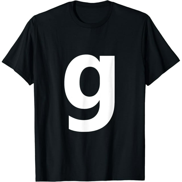 Alphabet Letter G (small lower case) Tee Shirt.jpg - Walmart.com