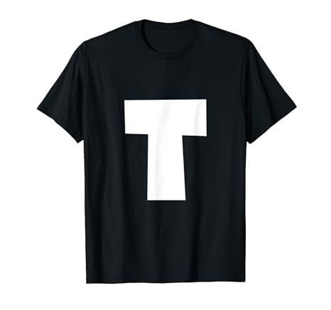 Alphabet Letter T - Upper Case T Tee - Walmart.com