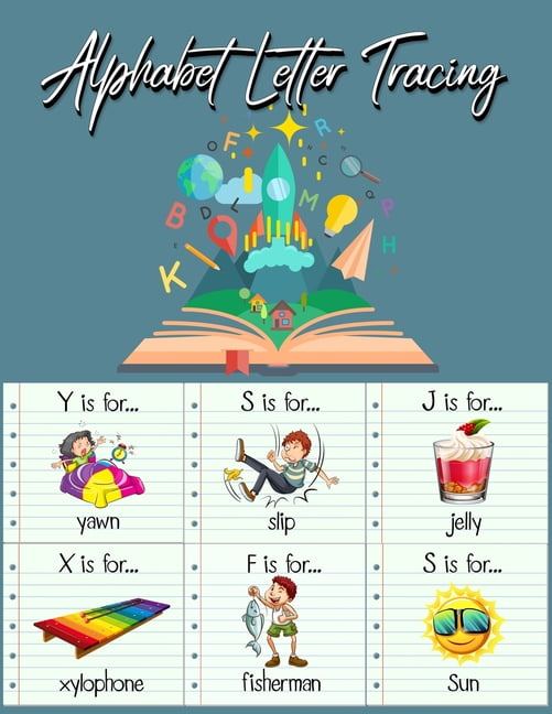 Alphabet Letter Tracing: Practice Pages Preschool Practice Handwriting ...