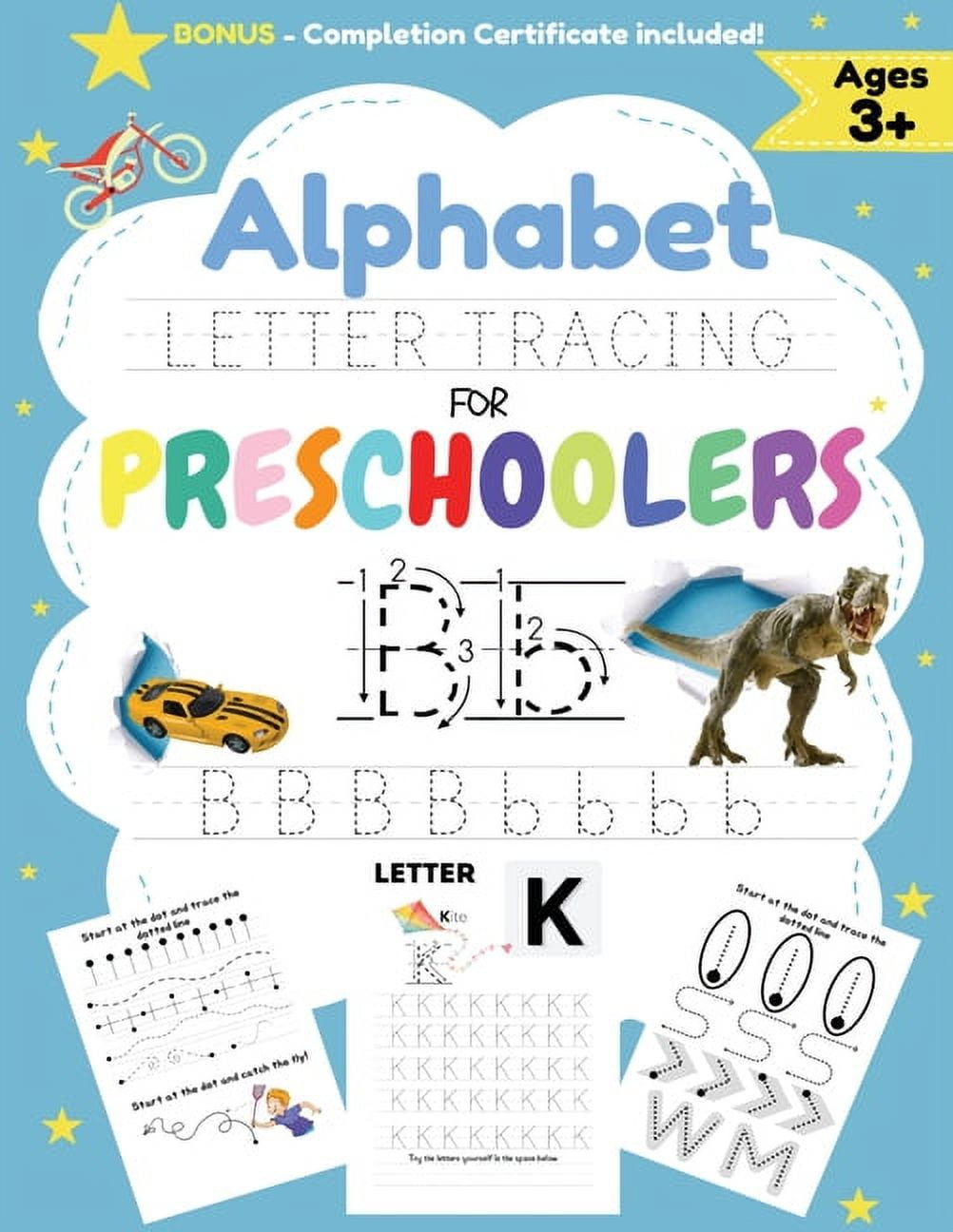 Alphabet Letter Tracing for Preschoolers: A Workbook For Boys to ...