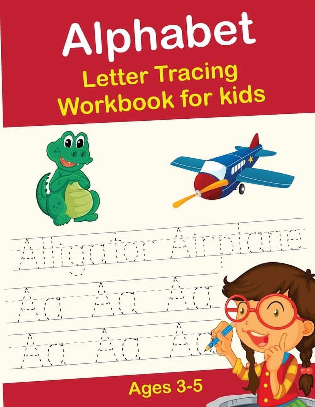 Alphabet Letter Tracing Workbook for kids: Letter Tracing Practice ...