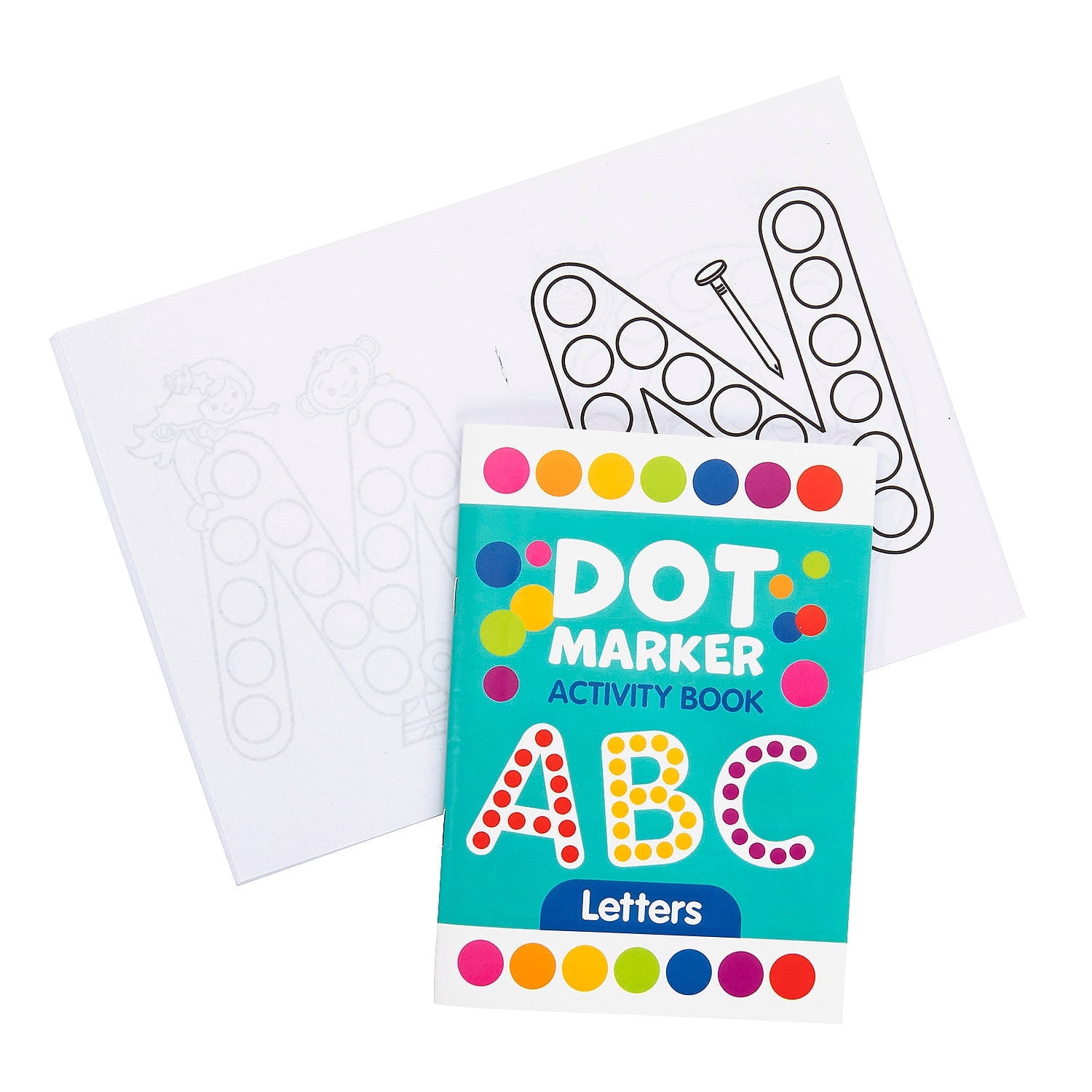 Alphabet Letters Dot Marker Activity Books – 12 Pieces - Walmart.com