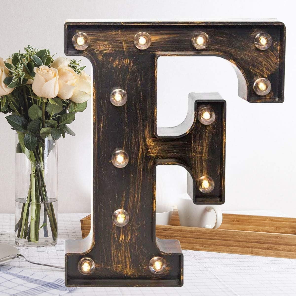 Alphabet Light Up Marquee Letters Sign LED Letters Lights Light Up ...