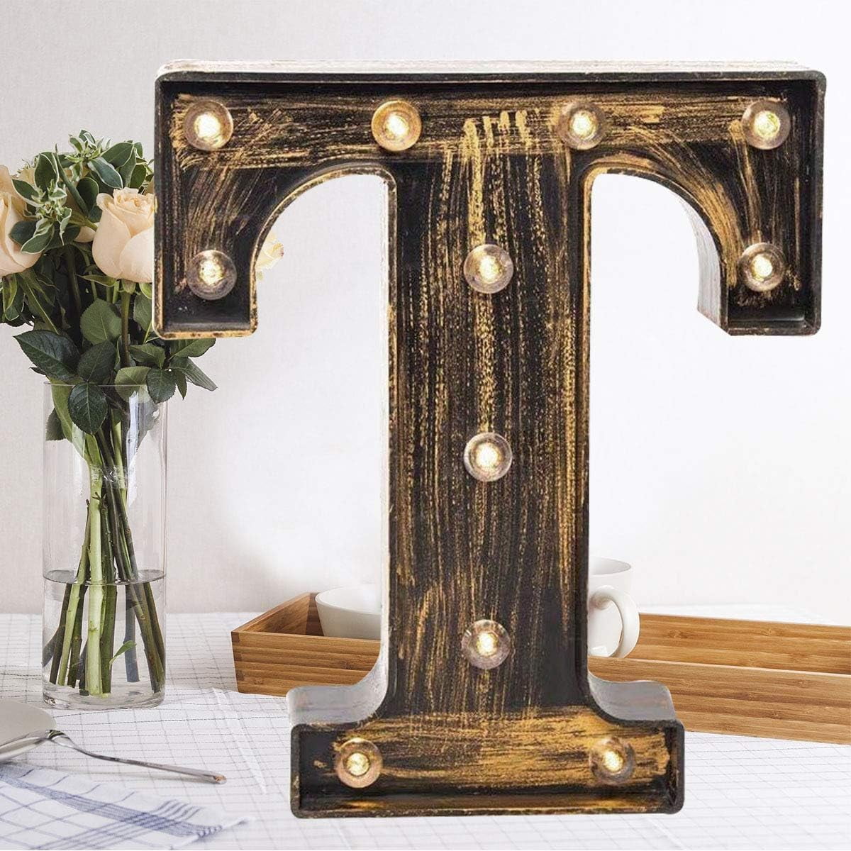 Alphabet Light Up Marquee Letters Sign LED Letters Lights Light Up ...