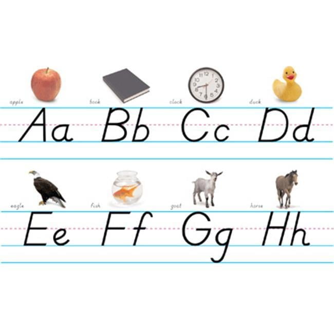 Alphabet Line Modern Manuscript Alphabet Lines Bulletin Board Set ...