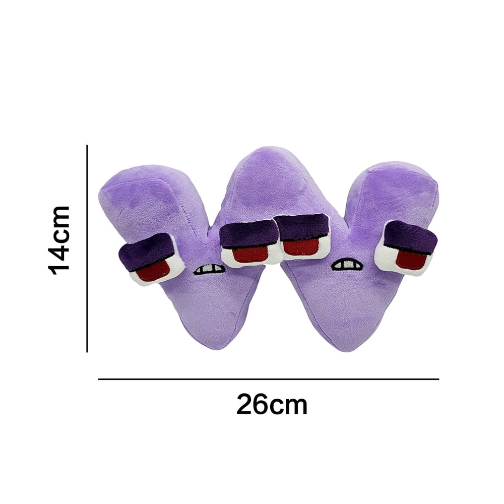 Alphabet Lore Plush Toys A-Z English Letter Stuffed Animal Plushie Doll ...