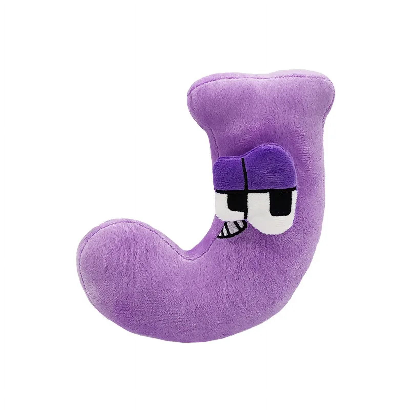 Alphabet Lore Plush Toys Anime Doll Kawaii 26 English Letters Stuffed ...