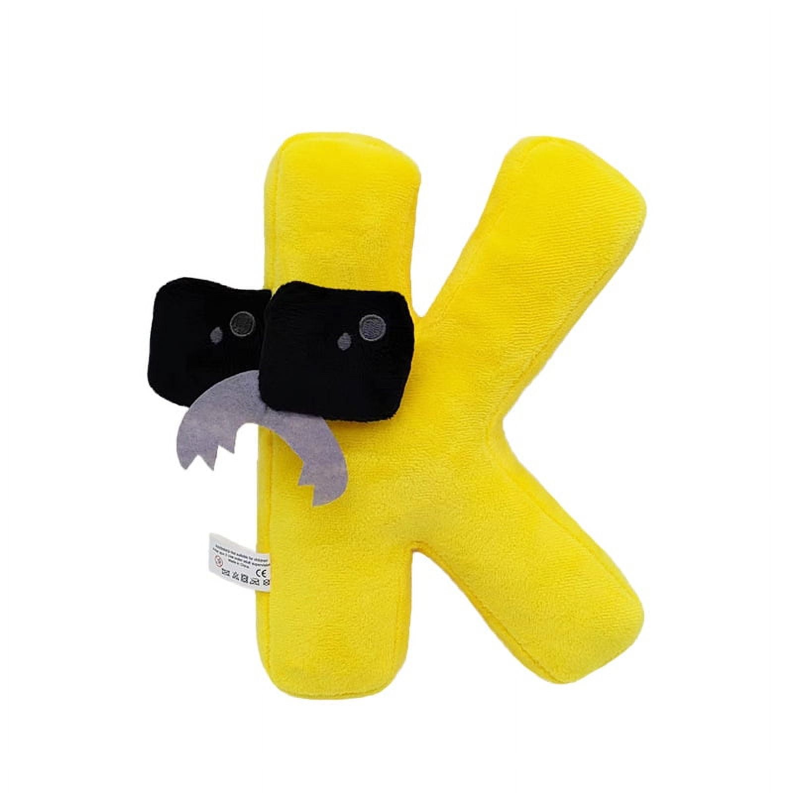 Alphabet Lore Plush Toys Anime Doll Kawaii 26 English Letters Stuffed ...