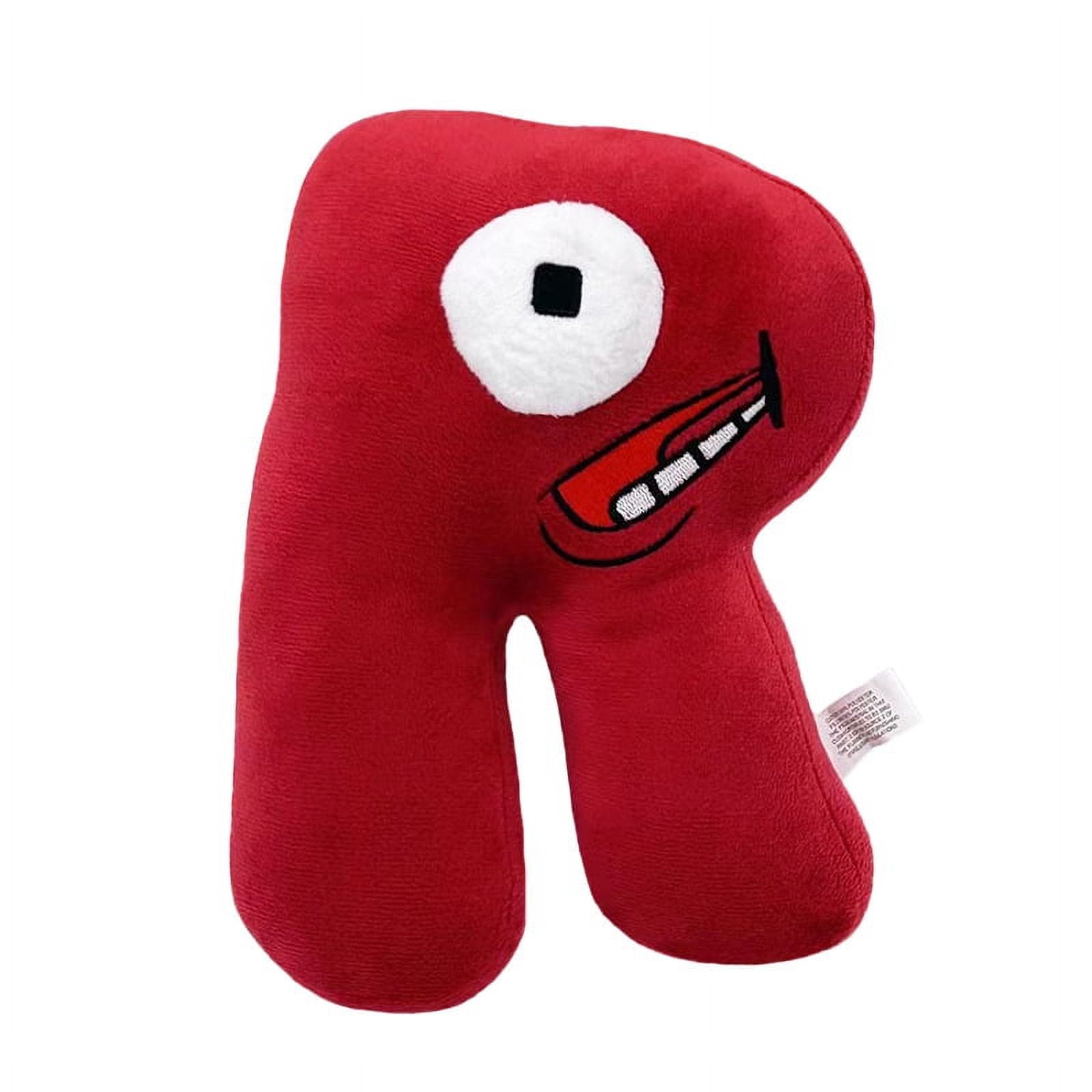 Alphabet Lore Plush Toys Anime Doll Kawaii 26 English Letters Stuffed ...