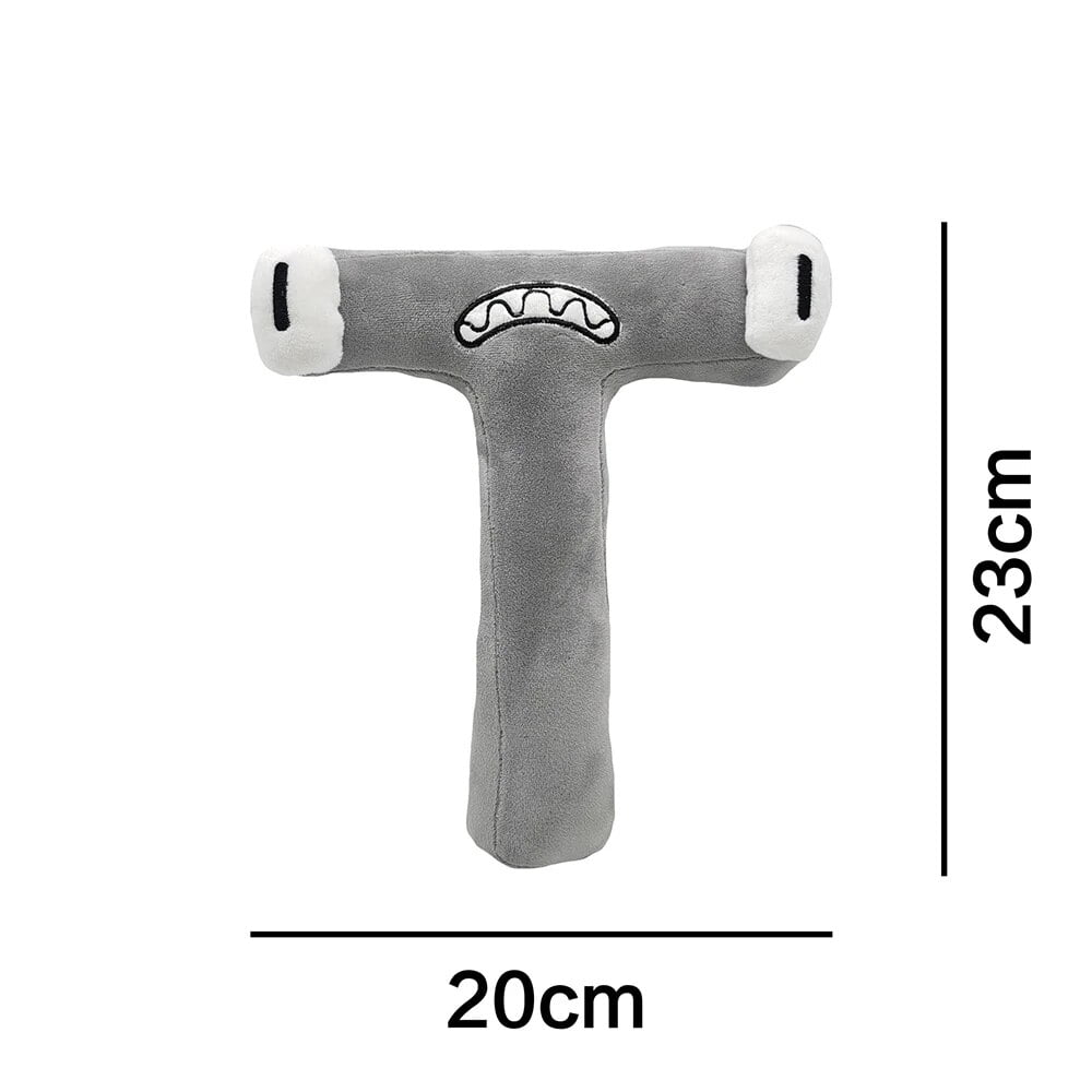 Alphabet Lore Plush Toys English Letter Stuffed Animal Plushie Doll ...