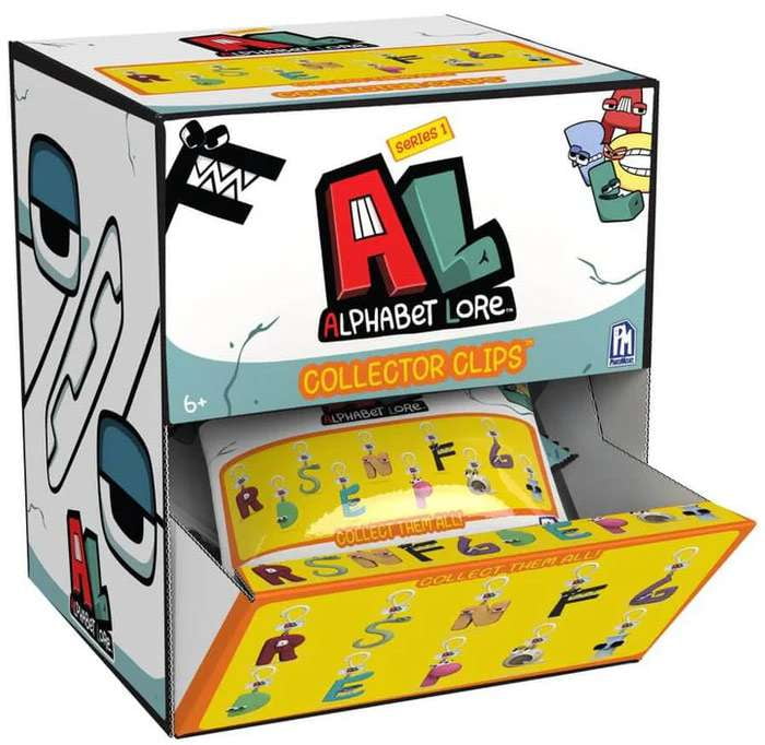 Alphabet Lore Series 1 Collector Clips Mystery Box (24 packs) - Walmart.com