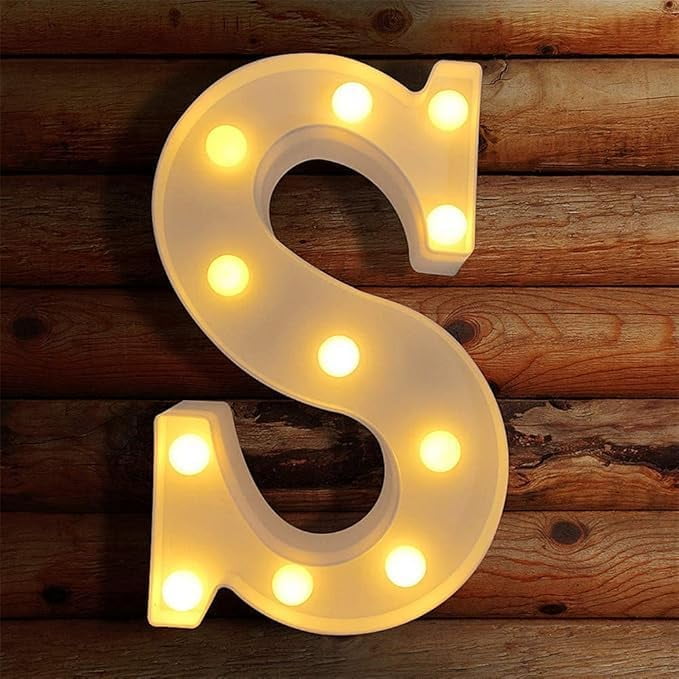 Alphabet Marquee Letters Sign LED Marquee Number Lights Sign with Timer ...