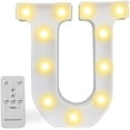 Alphabet Marquee Letters Sign LED Marquee Number Lights Sign with Timer ...