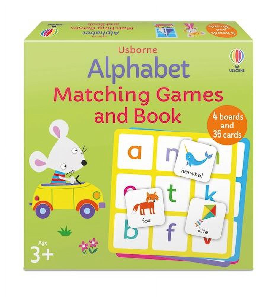 Alphabet Matching Games and Book - Walmart.com
