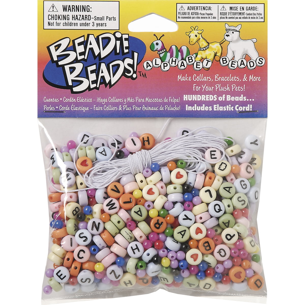 Alphabet & Number Bead Value Kit: Multicolor - Walmart.com