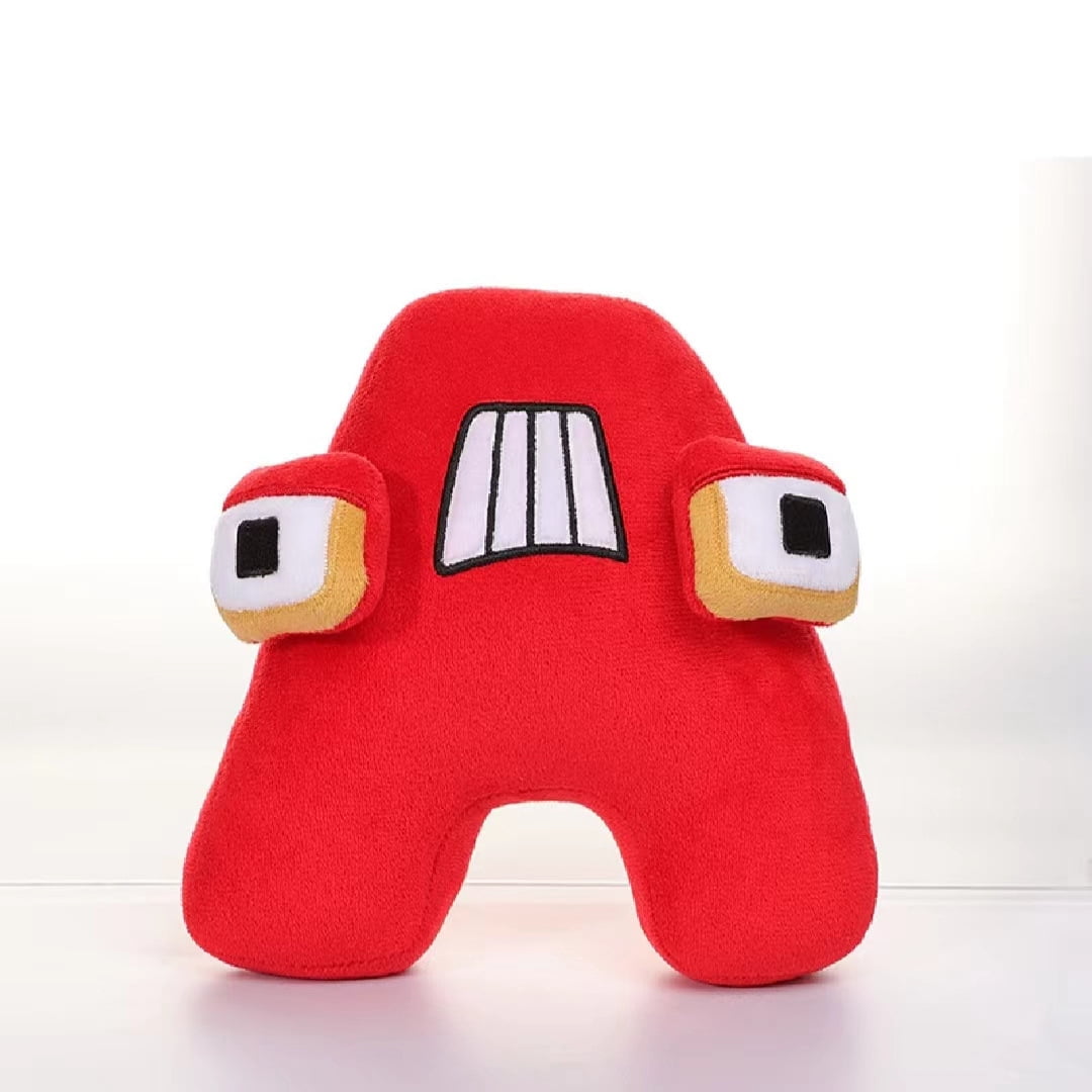 Alphabet Number Plush Toys, 26 Letter Series Plushies,Fun Stuffed Dolls ...