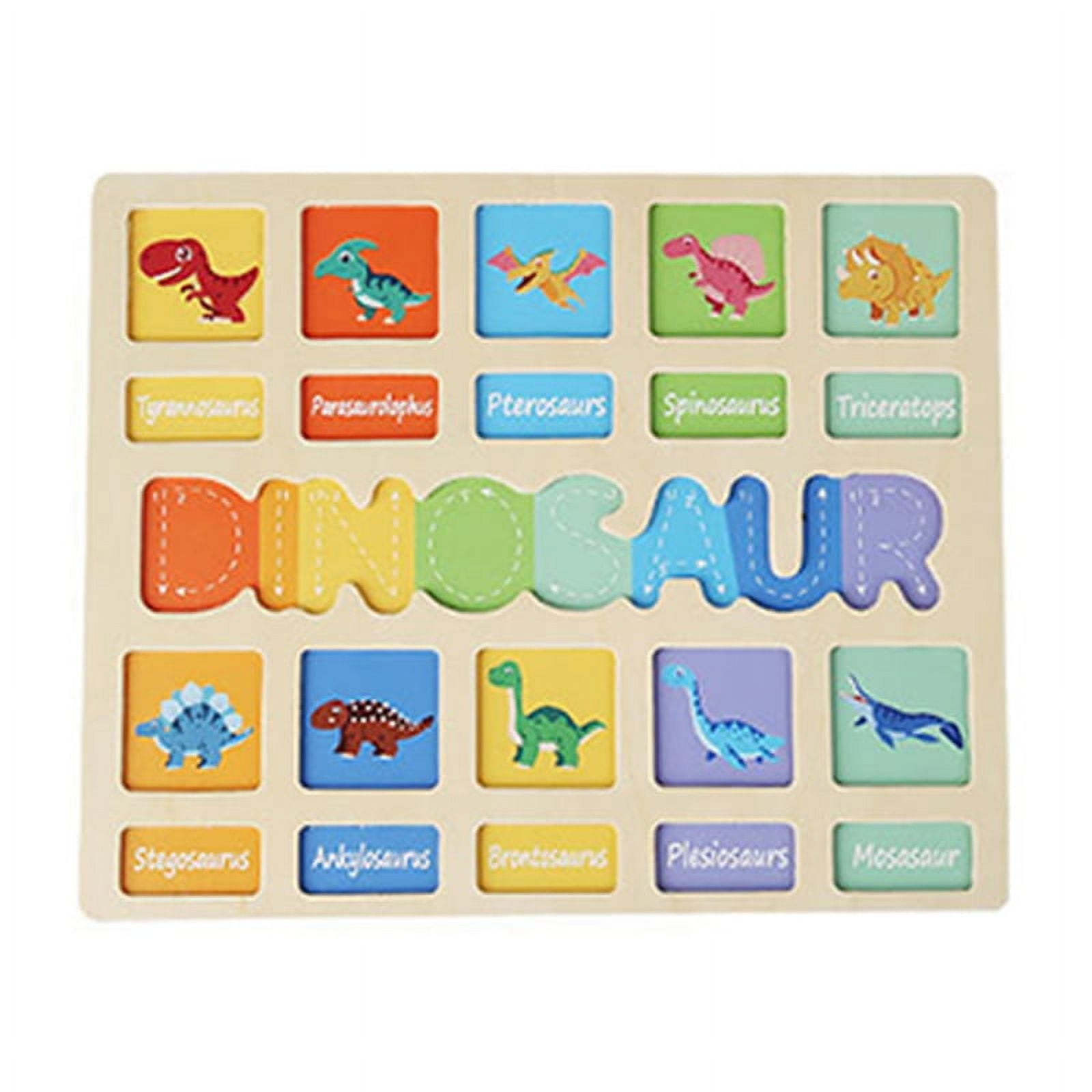 Alphabet Number Shape Learning Puzzle Wooden Puzzles Toddlers Kids ...