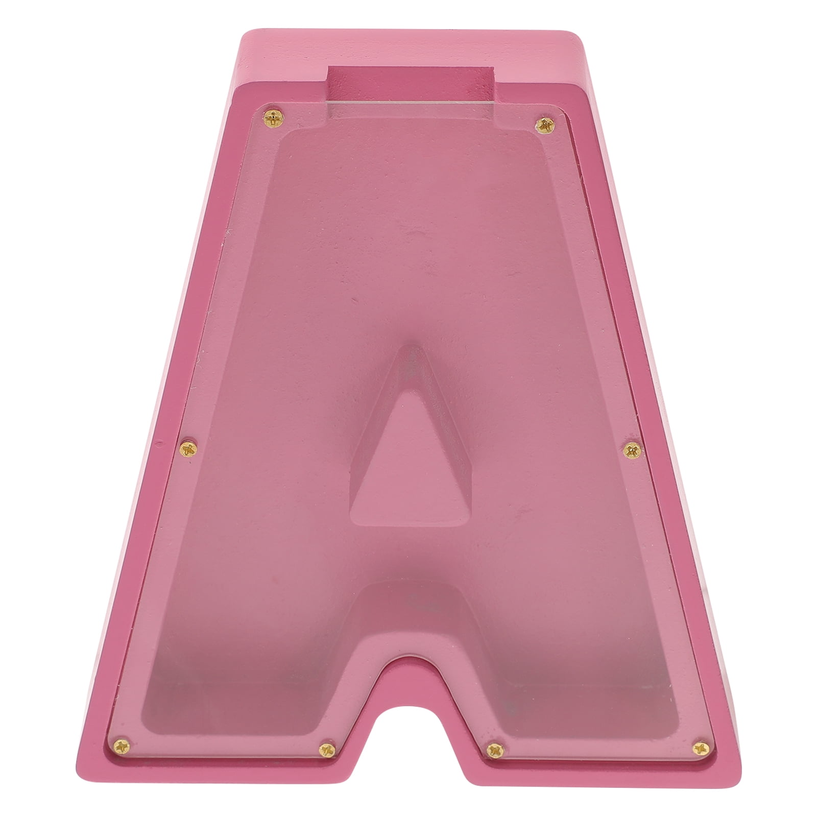 Alphabet Piggy Bank for Kids Boys Letter Pink Pp Wooden Child - Walmart.com