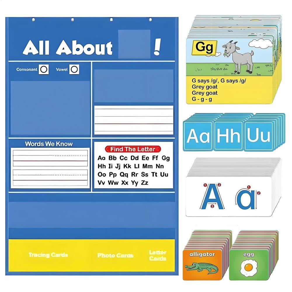 Alphabet Pocket Chart All About Alphabet Chart Interactive Letter ...