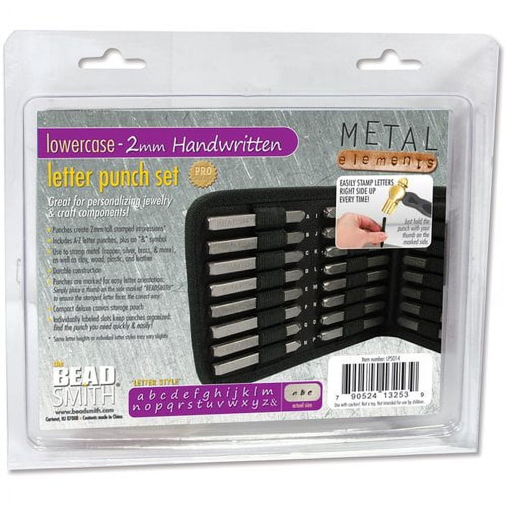 Alphabet Punch Set with Case, 27pk - Walmart.com
