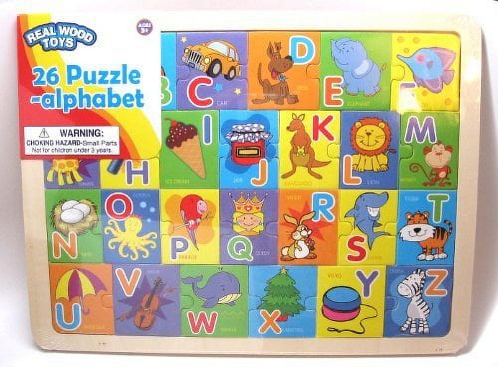 Alphabet Puzzle, 26 pieces - Walmart.com