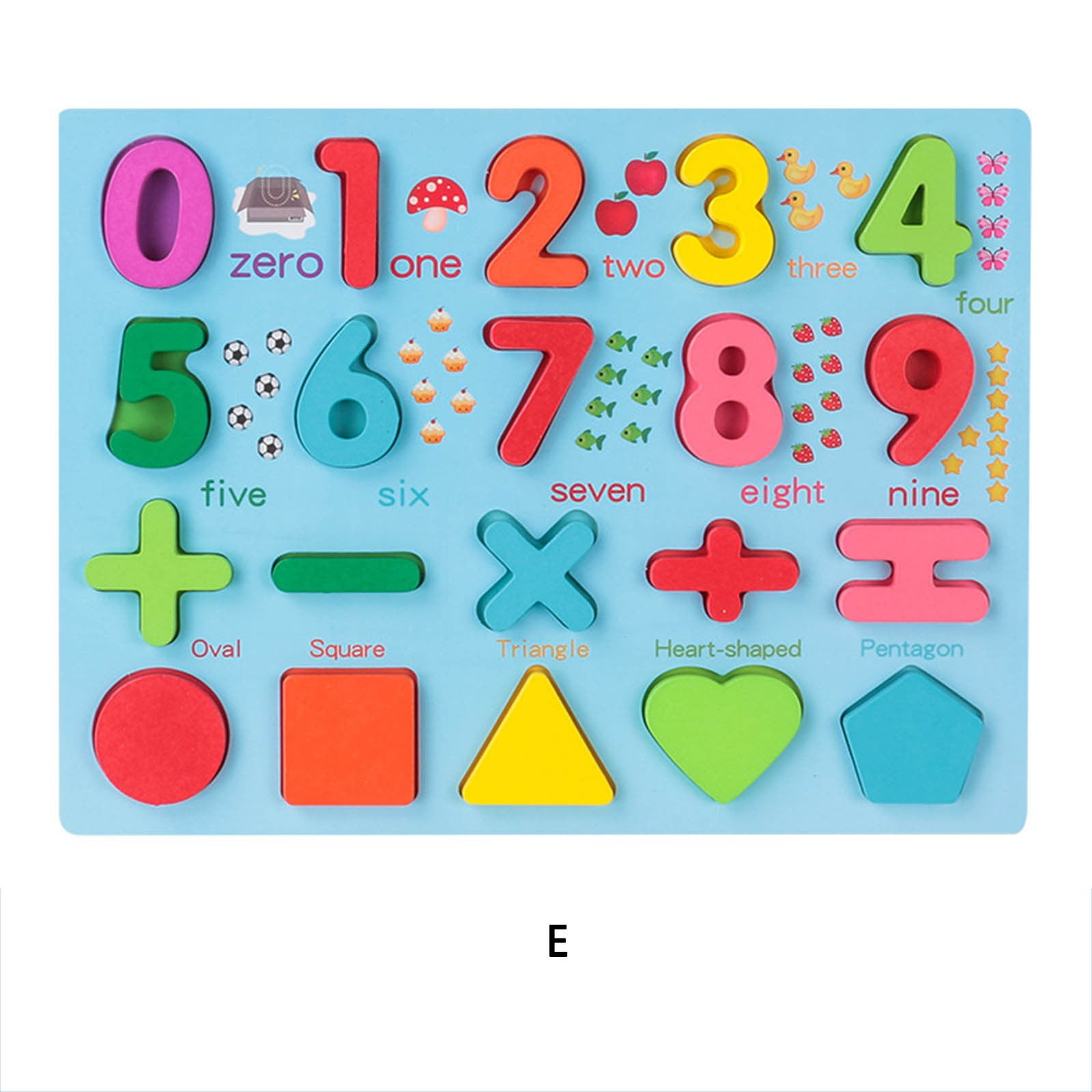 Alphabet Puzzle Wooden Puzzles for Toddlers Kids, ABC Puzzle Shape ...