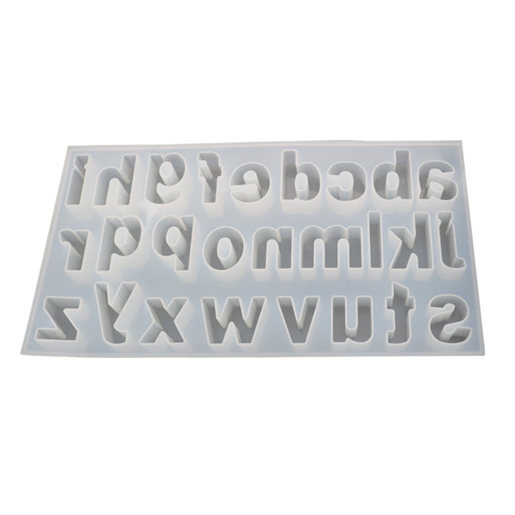 Alphabet Resin Silicone Molds Letter Molds for Resin Epoxy Mold for ...