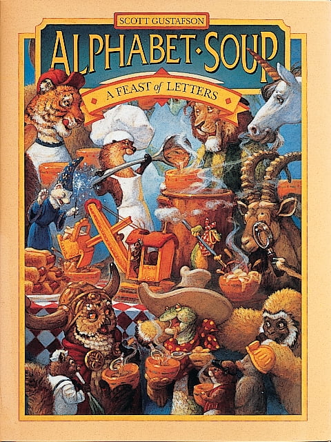 Alphabet Soup (Hardcover) by Scott Gustafson - Walmart.com