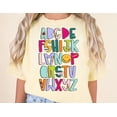 Alphabet Teacher Shirt Colorful ABCs - Walmart.com
