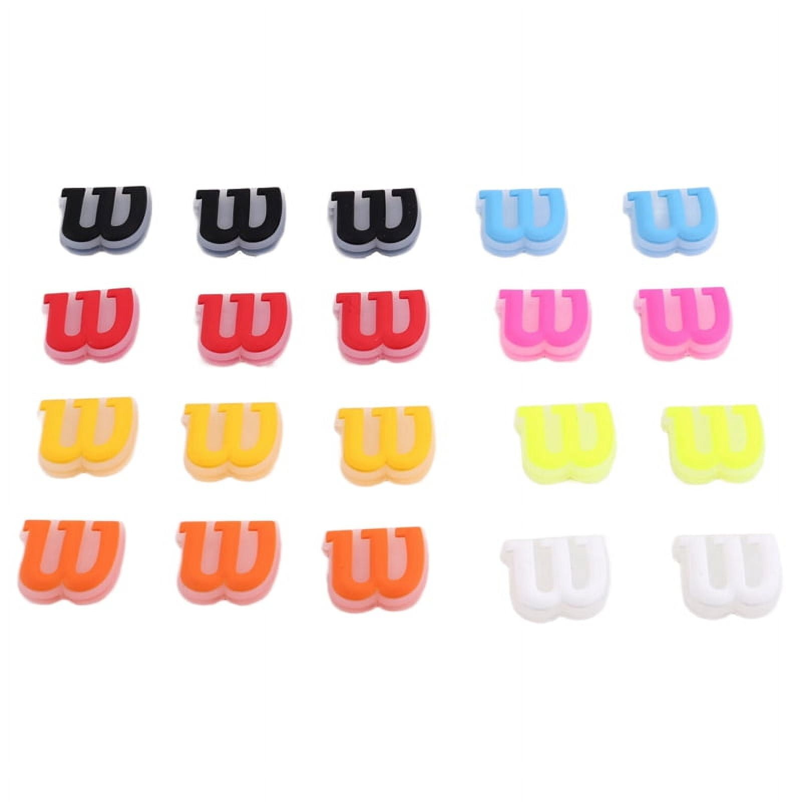 Alphabet Tennis Racket Dampener Environmentally Friendly Silicone ...