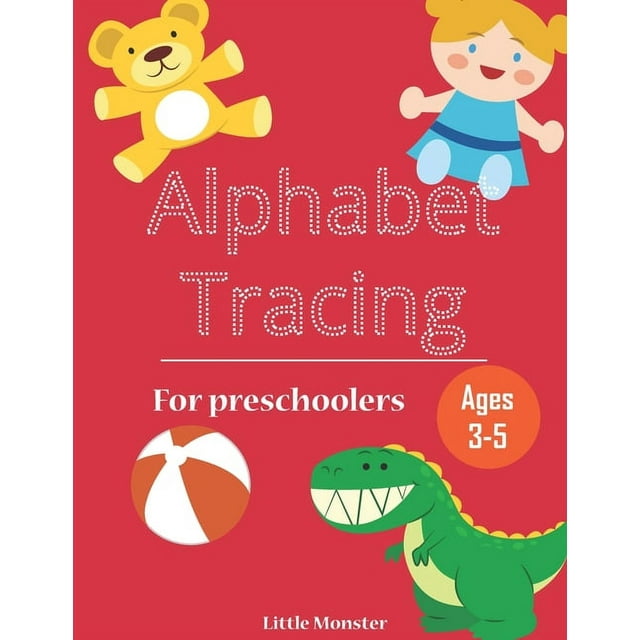 Alphabet Trace the Letters: Practice Handwriting Workbook Letter for ...