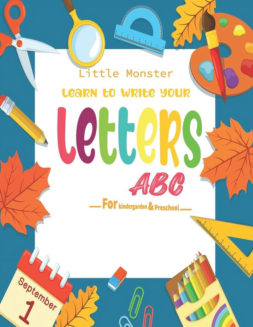 Alphabet Trace the Letters: Preschool Practice Handwriting Workbook ...
