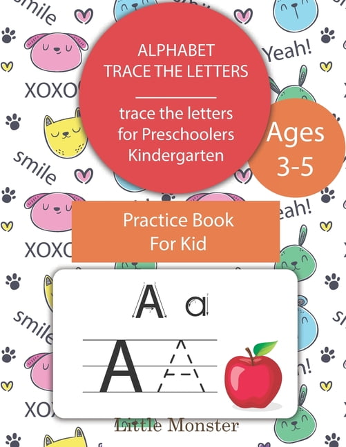Alphabet Trace the Letters: Preschool writing Workbook with Sight words ...