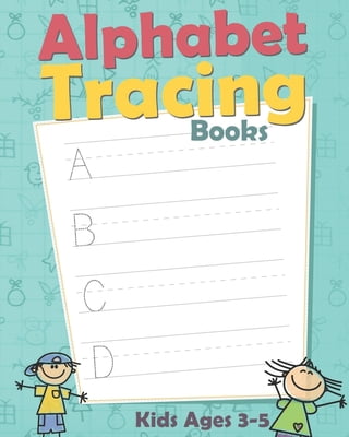 Pre-Owned Alphabet Tracing Books: Letter Tracing Book for Preschoolers ...