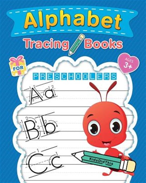 Pre-Owned Alphabet Tracing Books for Preschoolers: Letter Tracing Book ...