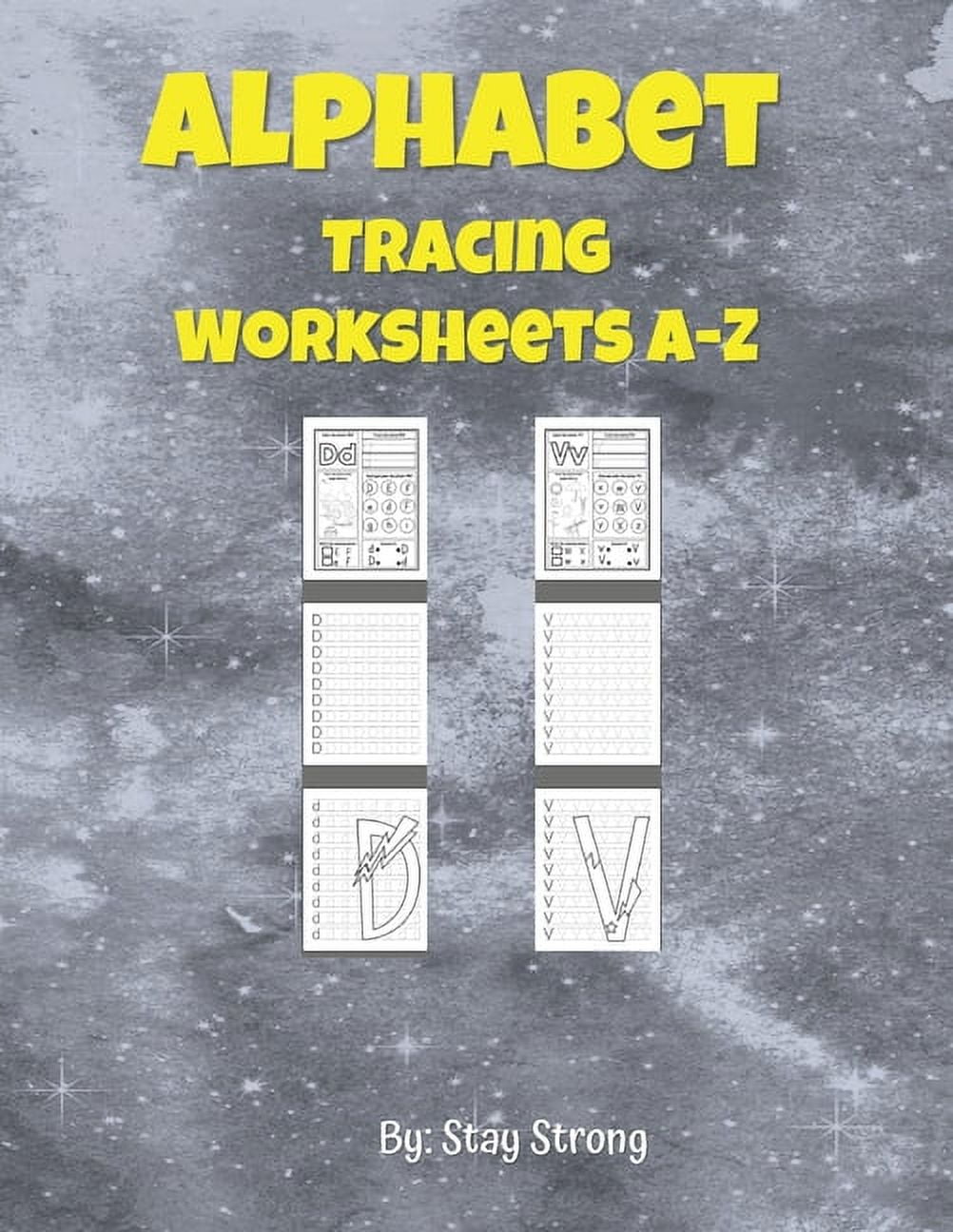 Alphabet Tracing Worksheets A-Z: Alphabet Handwriting Practice ...