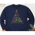 Alphabet Tree Book Lover Teacher Sweatshirt - Walmart.com