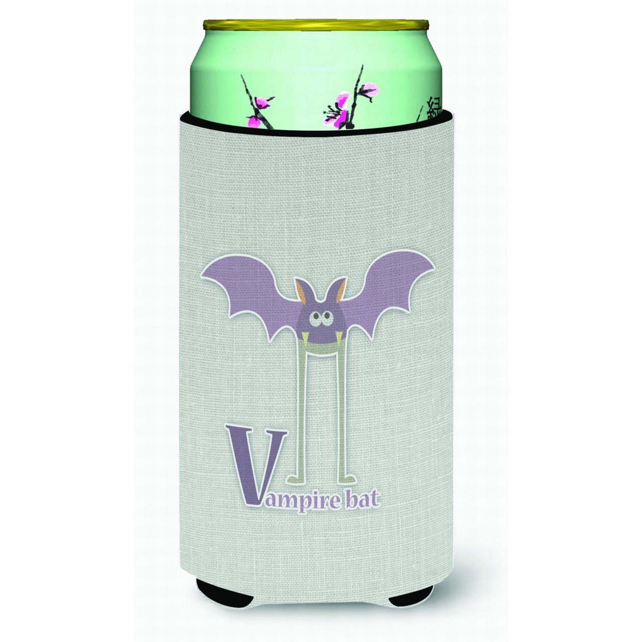 Alphabet V for Vampire Bat Tall Boy Hugger - Walmart.com