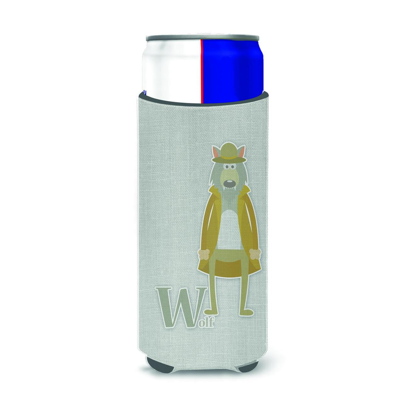 Alphabet W for Wolf Ultra Hugger for slim cans - Walmart.com