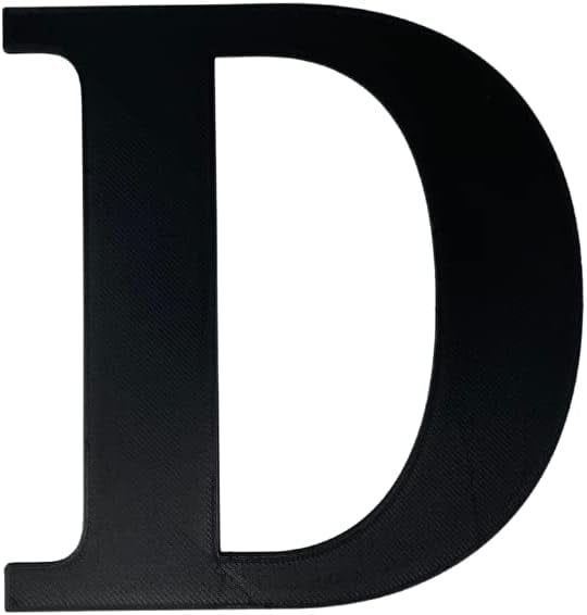 Alphabet Wall Sign Lettering - Decorative 3D Printed Home Sign ...