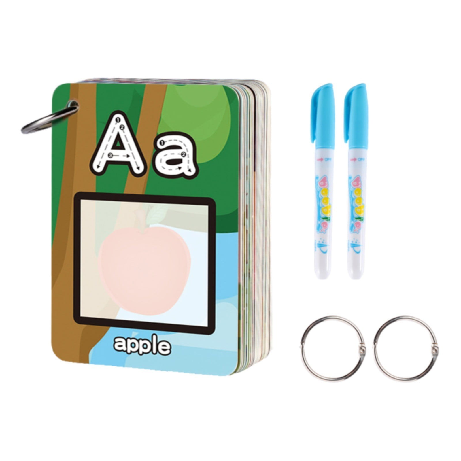 Alphabet Water Cards Alphabet Water Coloring Cards Alphabet Flash Cards ...